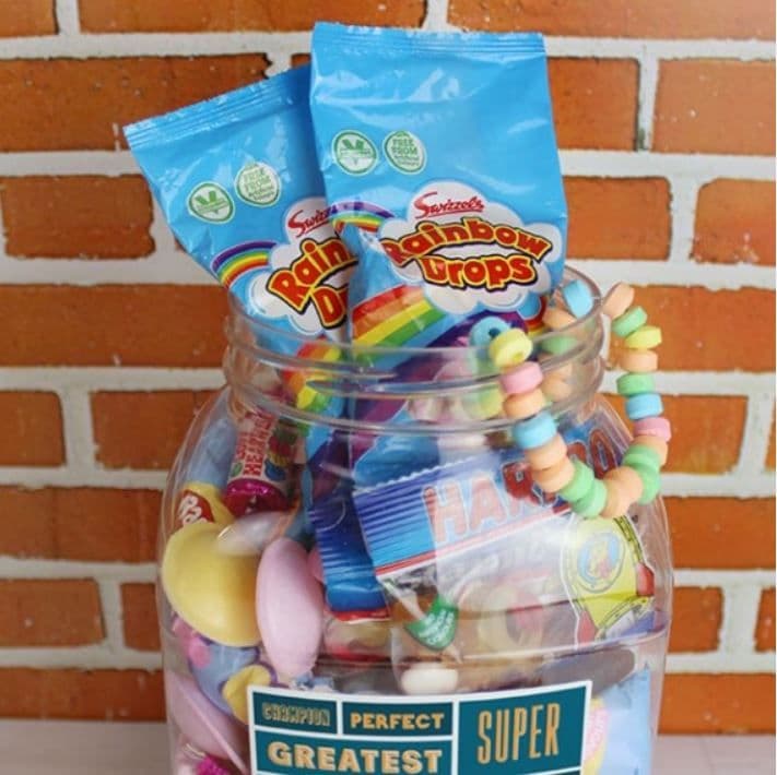 Personalised Best Dad Sweet Jar | Fathers Day Gifts | Personalised Gifts