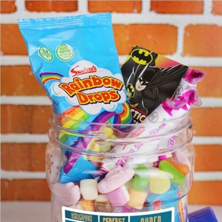 Personalised Best Dad Sweet Jar | Father's Day Gifts | Personalised Gifts