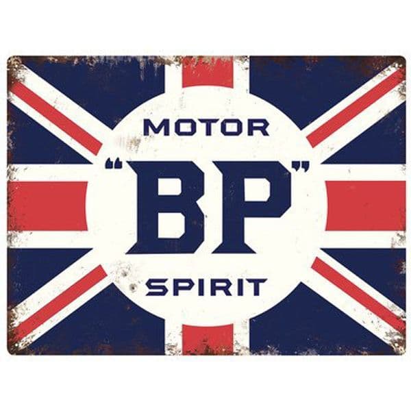 BP Spirit of Motoring - Metal Wall Sign