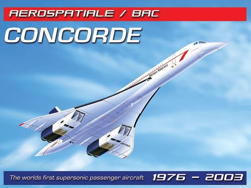 Concorde Metal Wall Sign | Aviation Wall Art | Concorde memorabilia