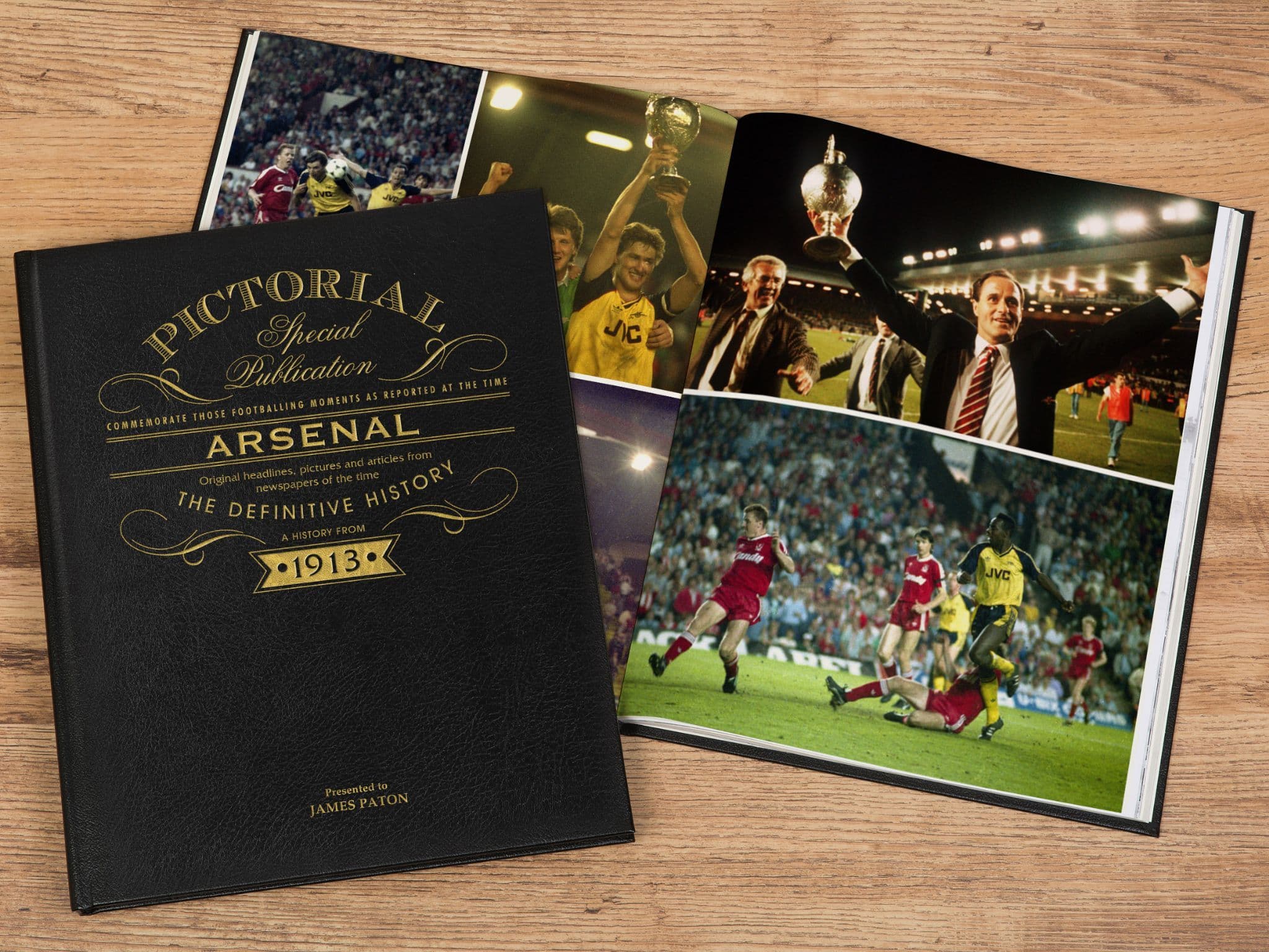Personalised Football Book | Personalised gifts | Unique Football Gifts