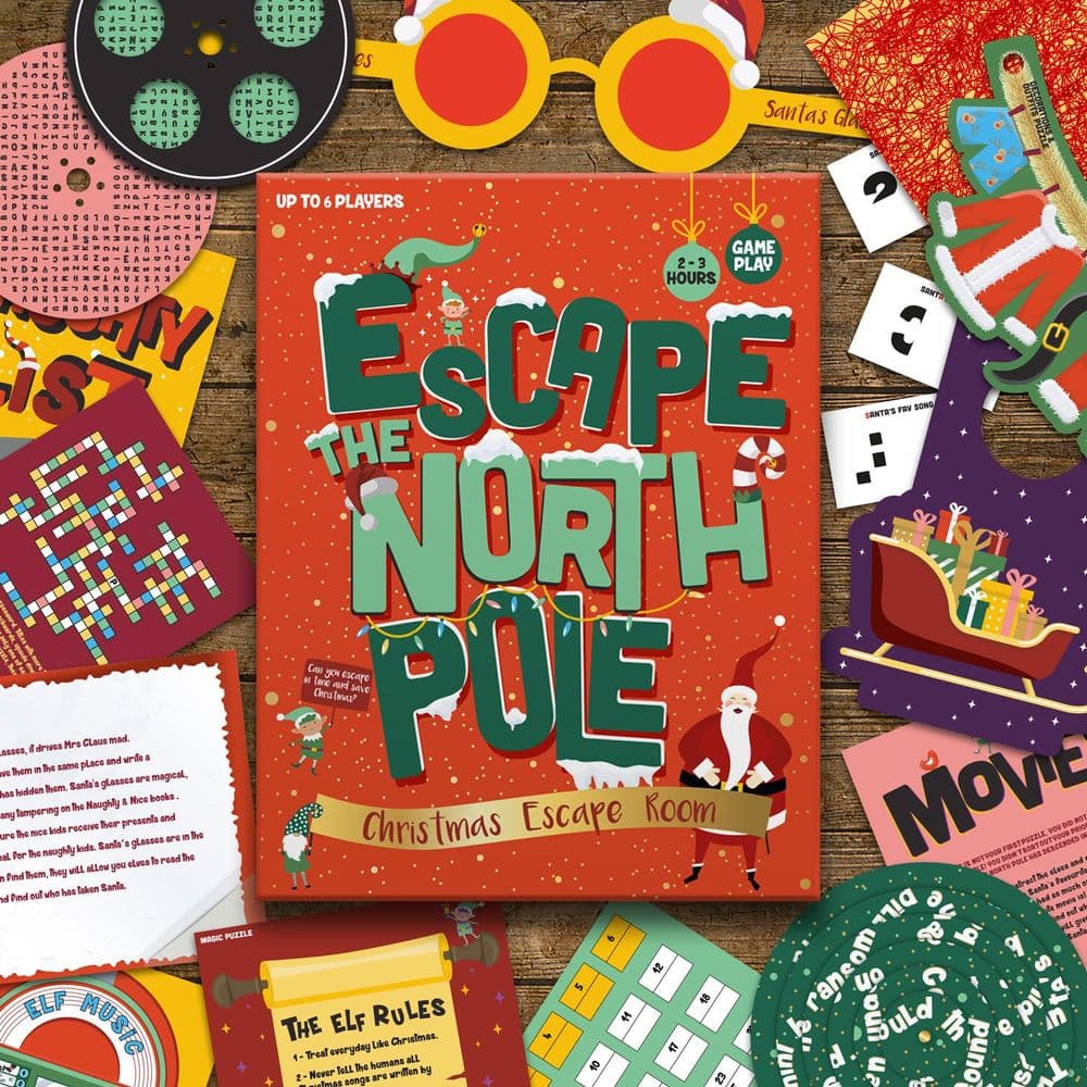 Escape The North Pole Escape Room | Escape Room Games | Christmas Gifts