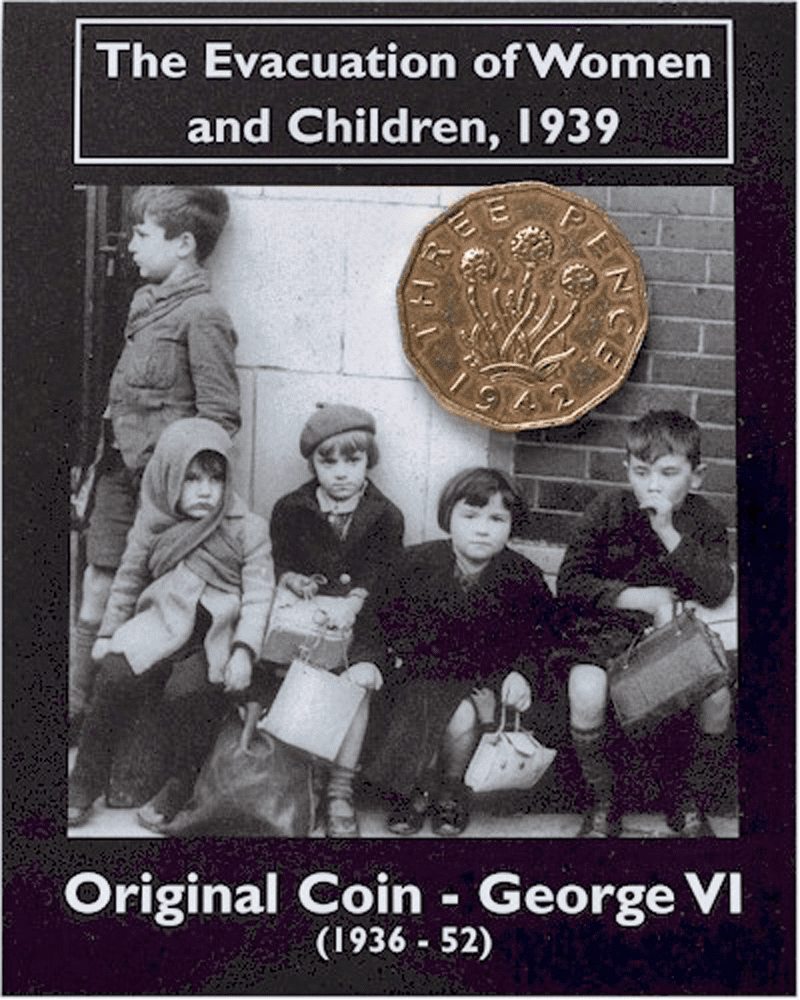 Evacuees Coin Pack | WWII Memorabilia | Educational Resources