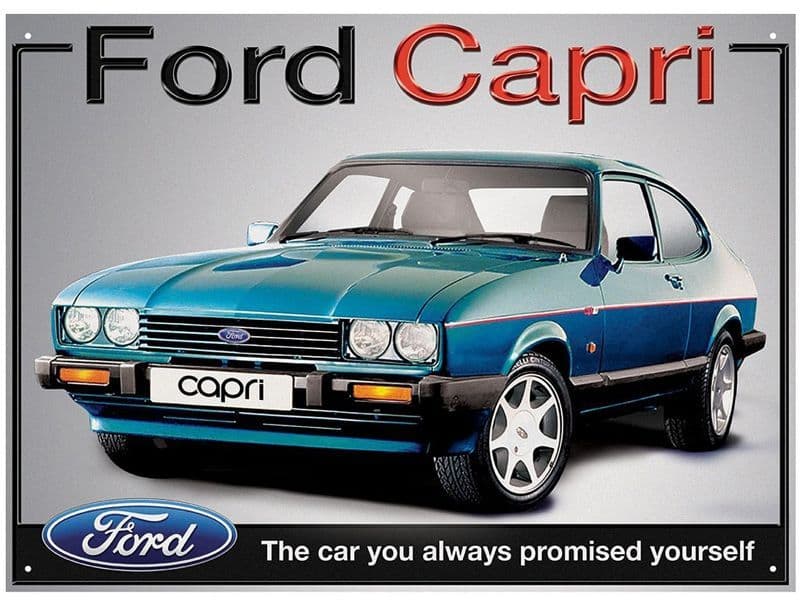 Ford Capri- Metal Wall Sign