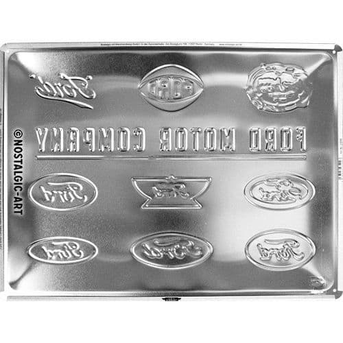 Ford Motor Company 3D Metal Wall Sign | Ford Memorabilia | Gifts for Men