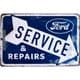 Ford Service 3D Metal Wall Sign | Ford Memorabilia | Gifts for Men
