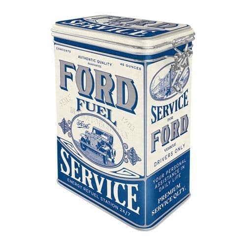 Ford Service Storage Tin | Novelty Storage Box | Gift Ideas for Men