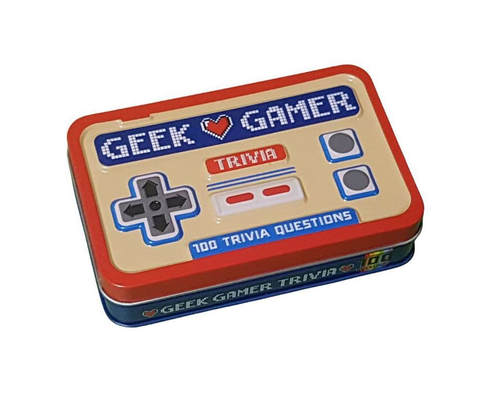 Geek Gamer Trivia Card Game | Gifts for Gamers | Stocking Fillers