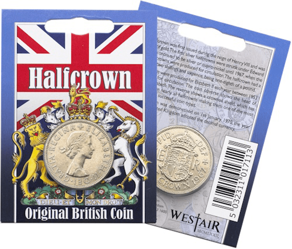 Half Crown Coin Pack - Elizabeth II | Coin Collectors | Nostalgic Gifts