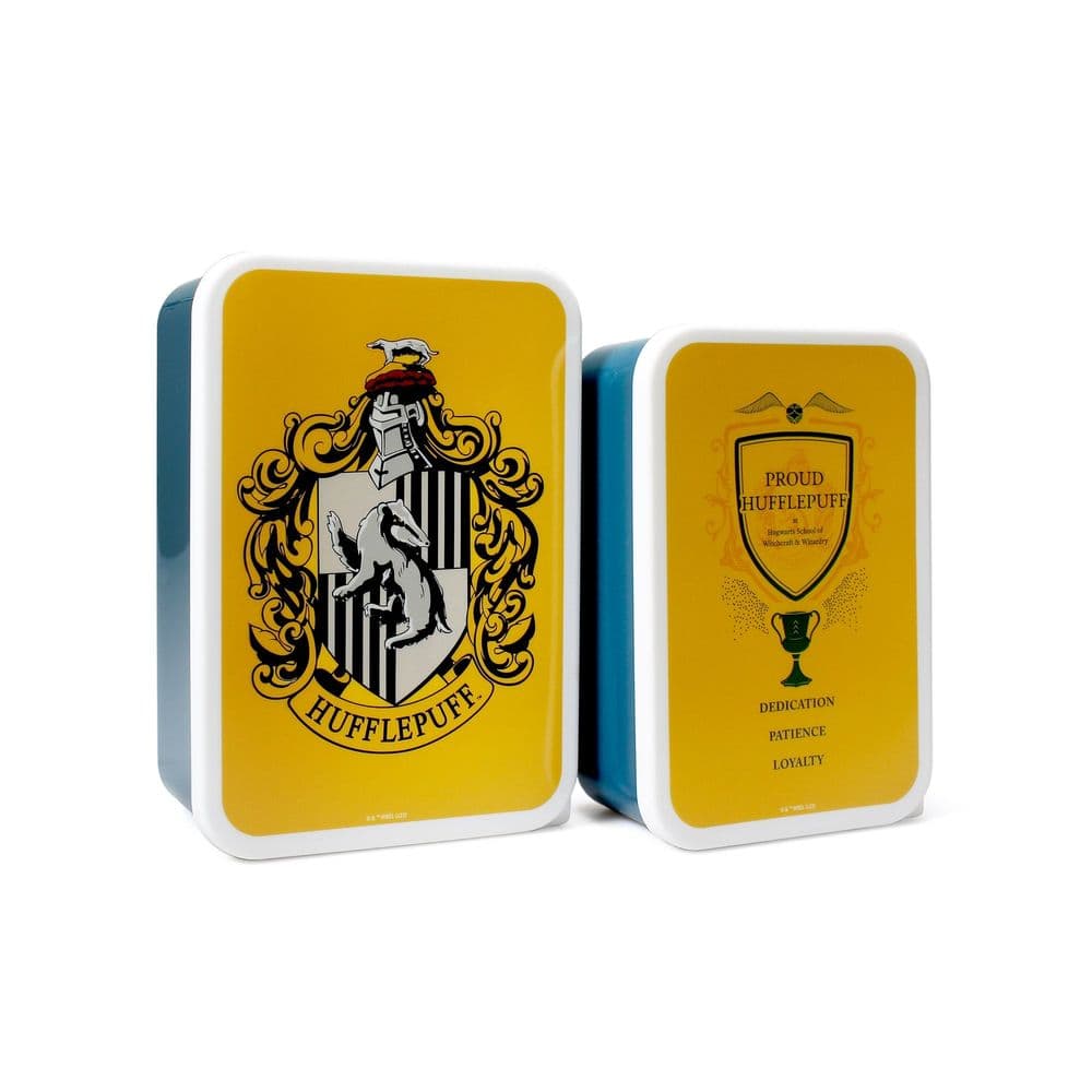 Harry Potter Hufflepuff Lunch Boxes | Harry Potter Gifts | Lunch Box set