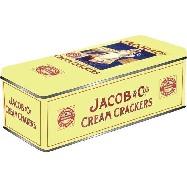 Jacobs Crackers Storage Tin - Rectangular