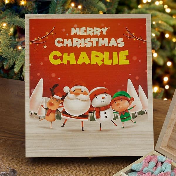 Kids Christmas Sweet Box | Personalised Gifts | Unique Christmas Gifts