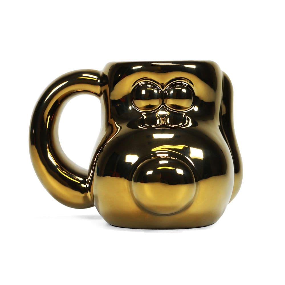Limited Edition Gold Gromit Mug | Wallace and Gromit Gifts | Collectibles