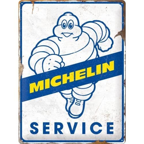 Michelin 3D Metal Sign | Gifts For Him