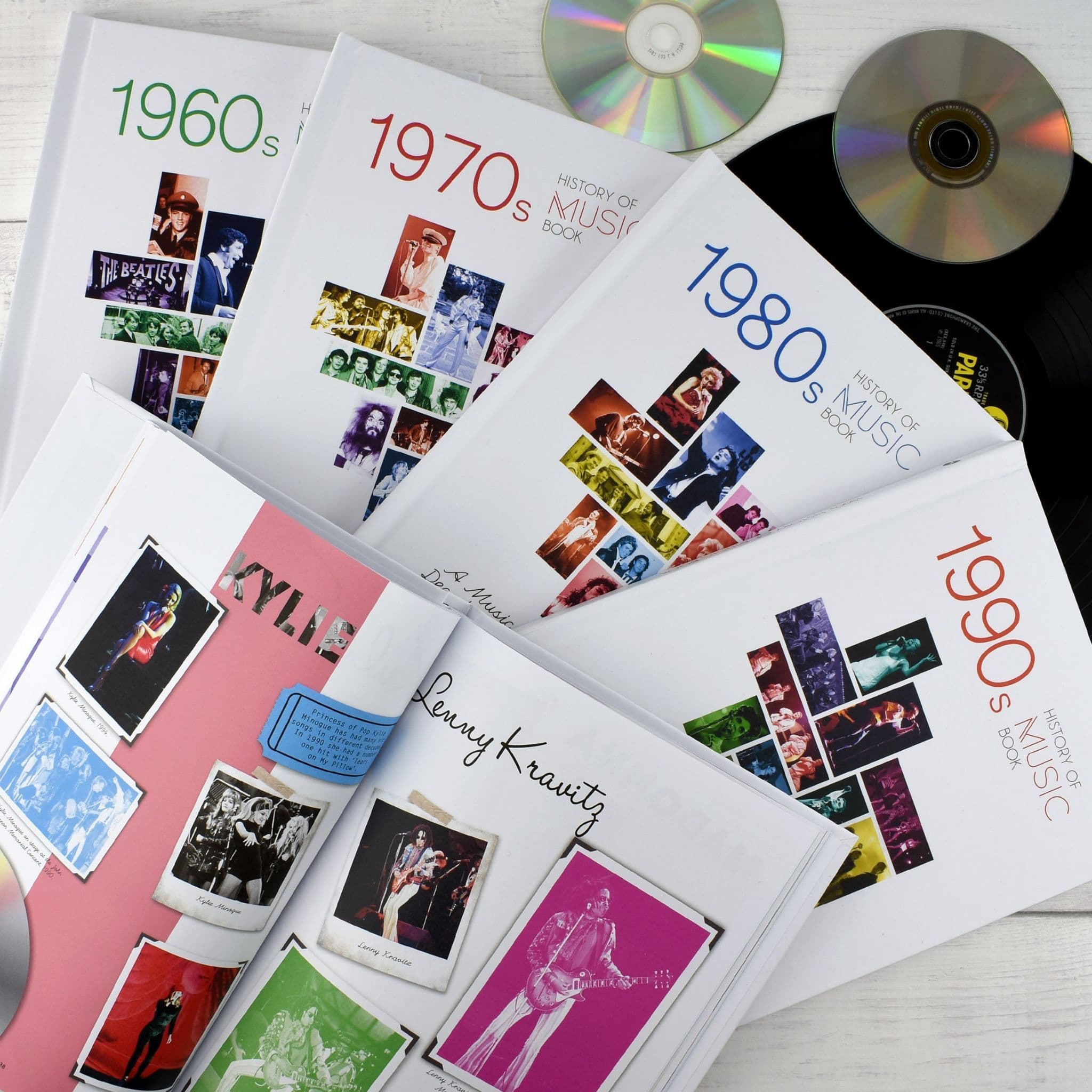 Personalised Music Decade Book | Personalised Gifts | Unique Gifts