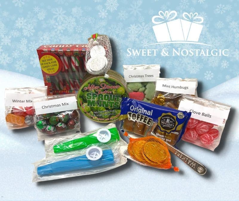 Nostalgic Christmas Sweet Selection | Traditional Sweets | Stocking Fillers