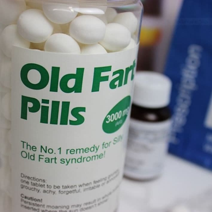 Personalised Old Fart Pills | Personalised Gifts for Him | Unique gifts