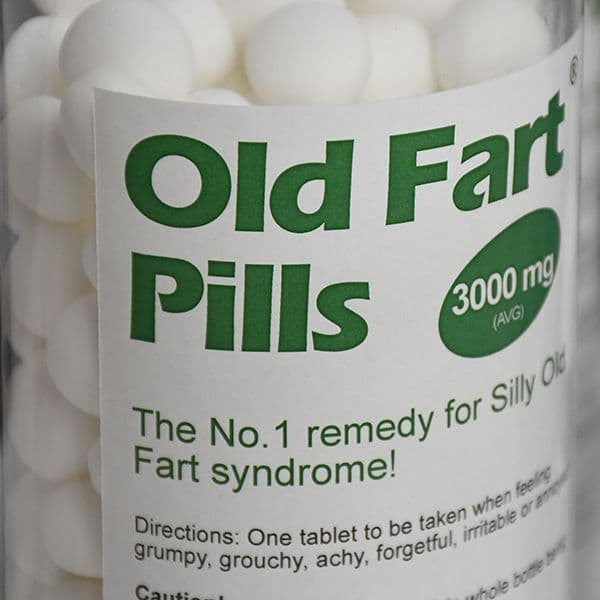 Personalised Old Fart Pills | Personalised Gifts for Him | Unique gifts