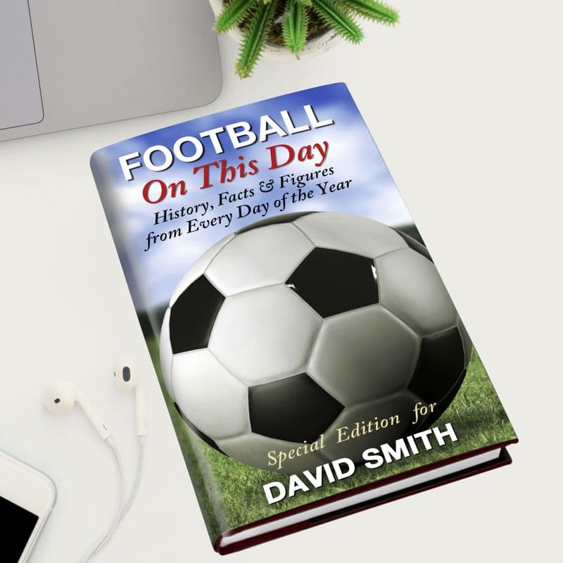 Personalised Football Book | Unique Gifts For Him | Personalised Gifts