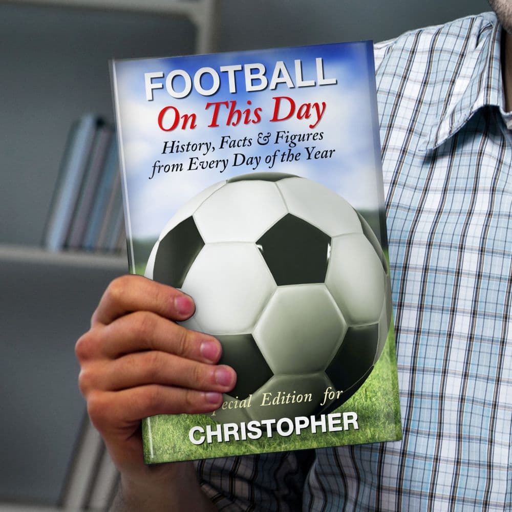 Personalised Football Book | Unique Gifts For Him | Personalised Gifts