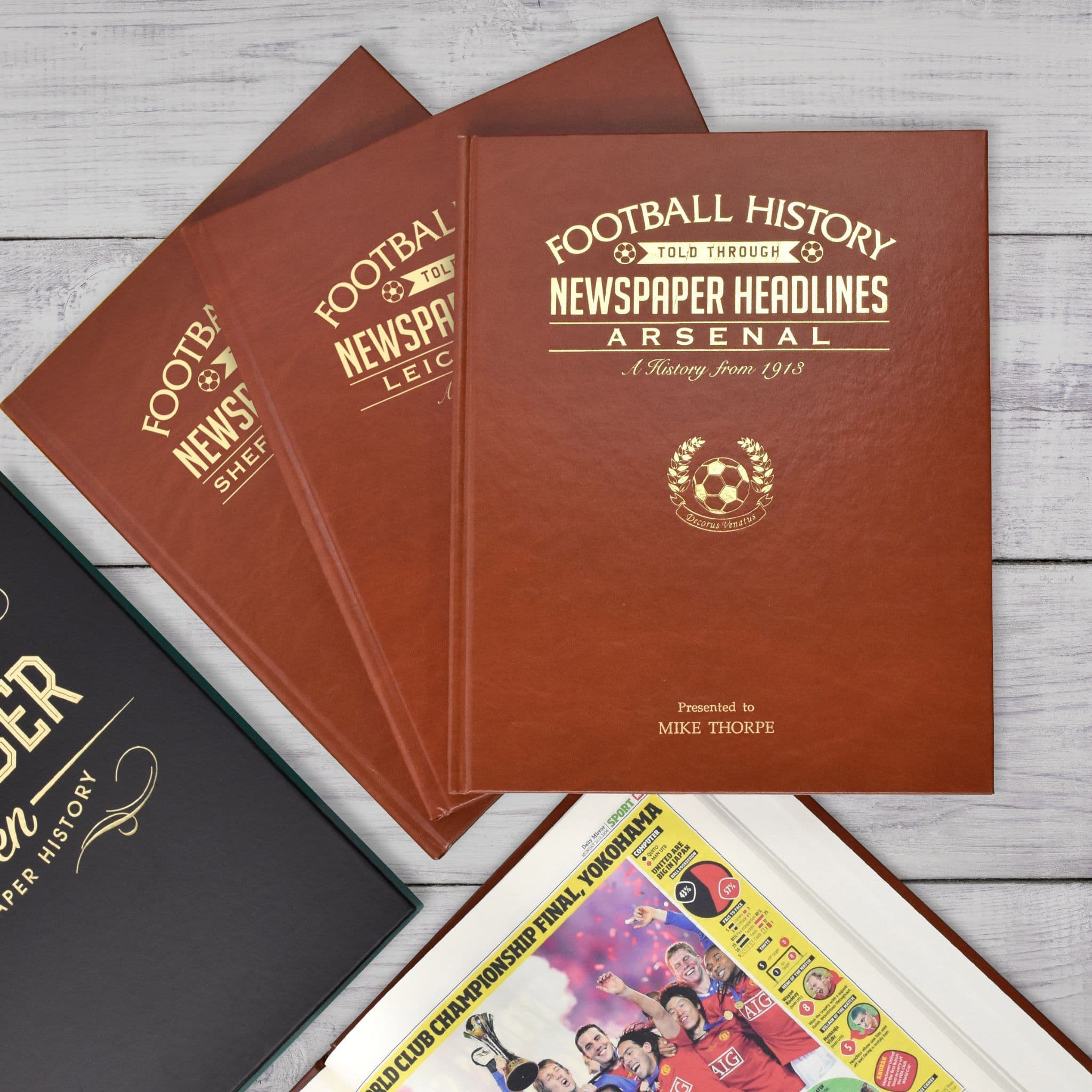 Personalised Football Books | Personalised gifts | Football Gifts