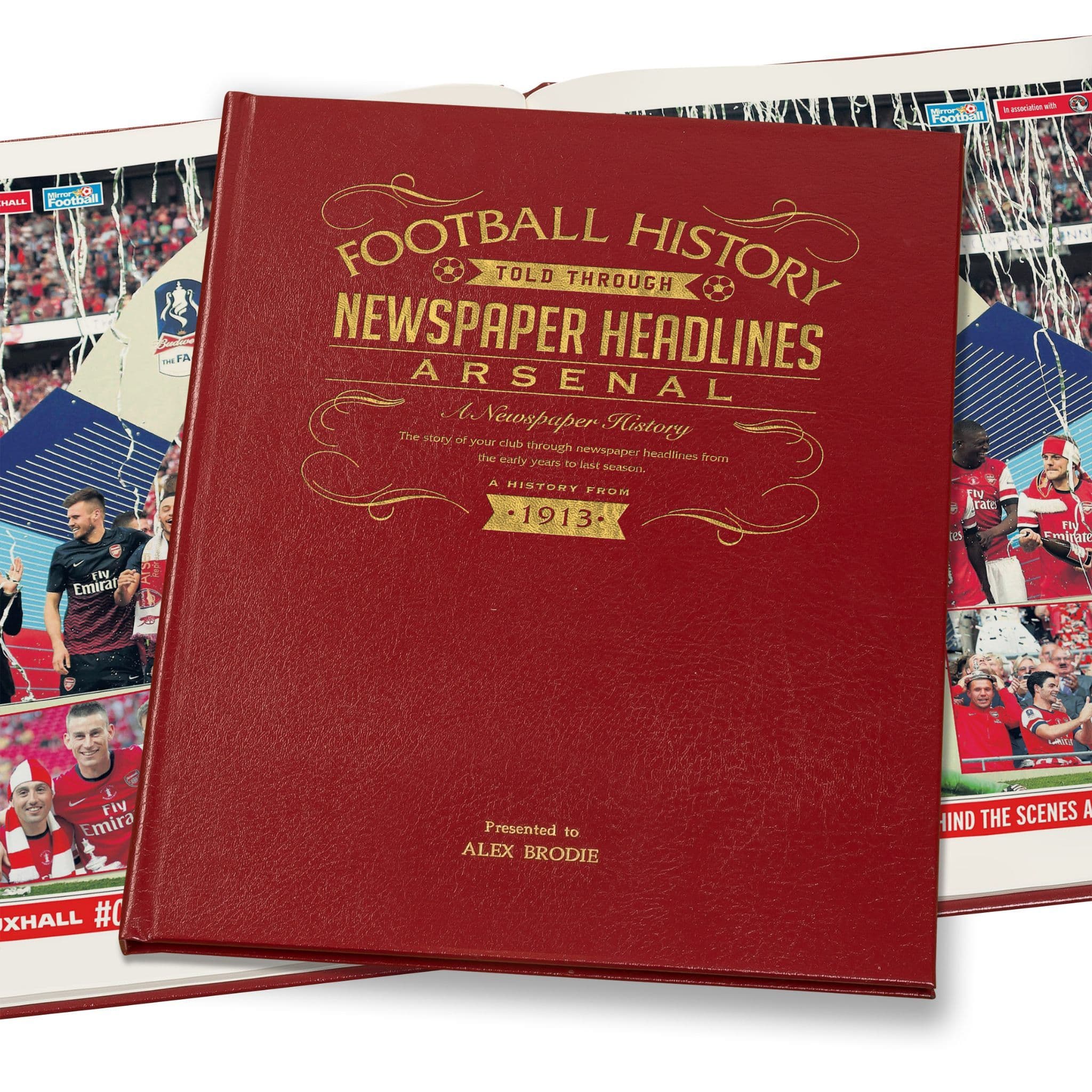 Personalised Football Books | Personalised gifts | Football Gifts