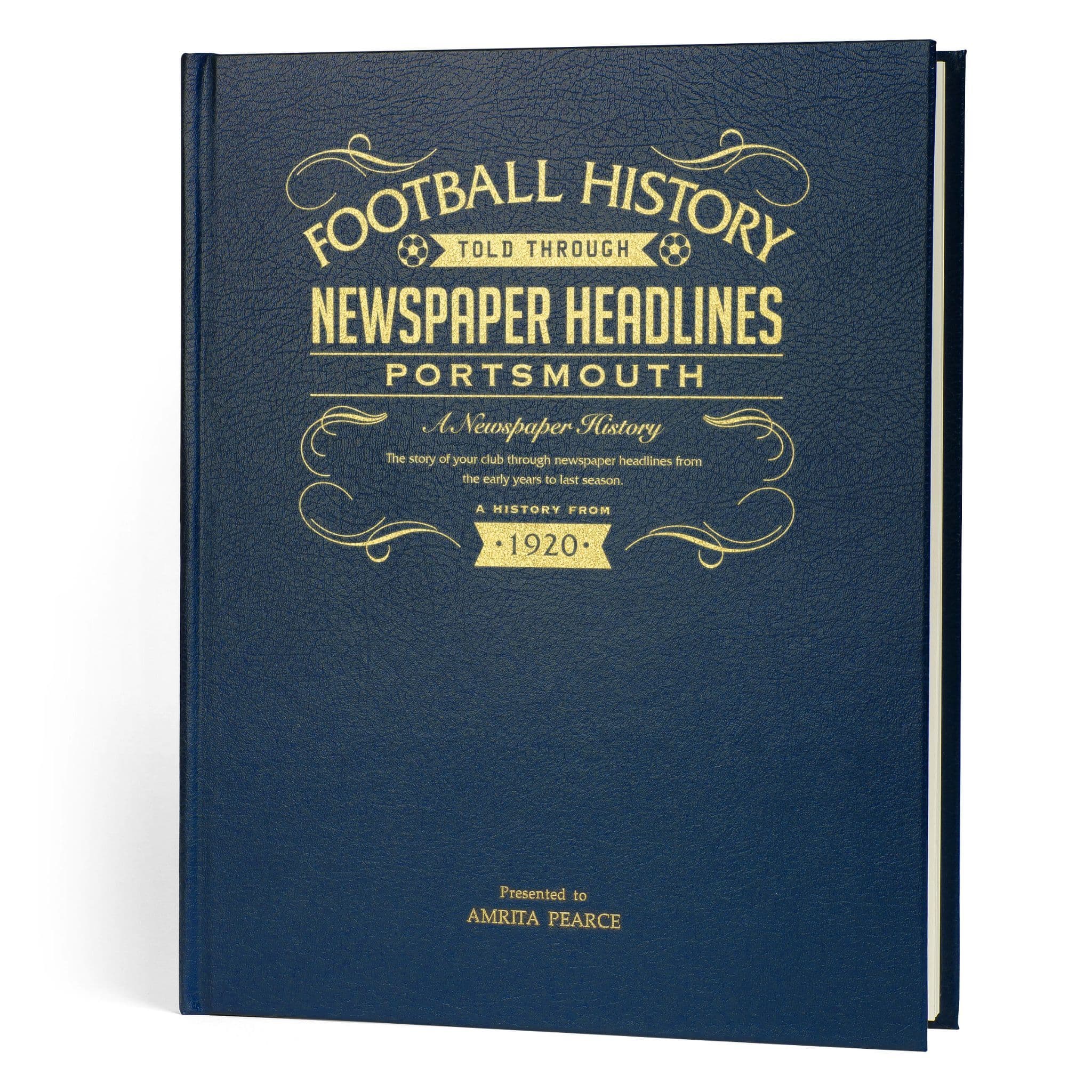 Personalised Football Books | Personalised gifts | Football Gifts