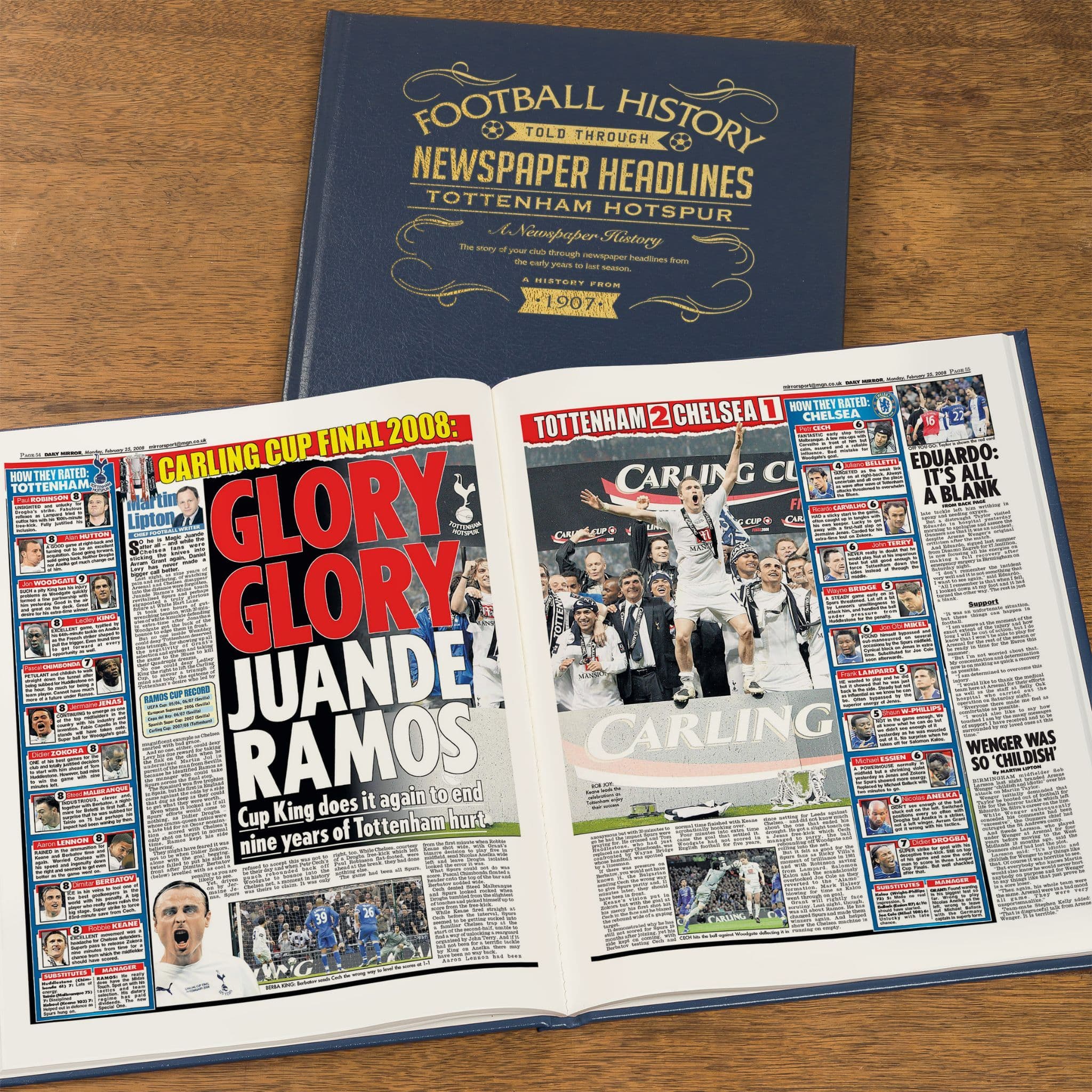 Personalised Football Books | Personalised gifts | Football Gifts