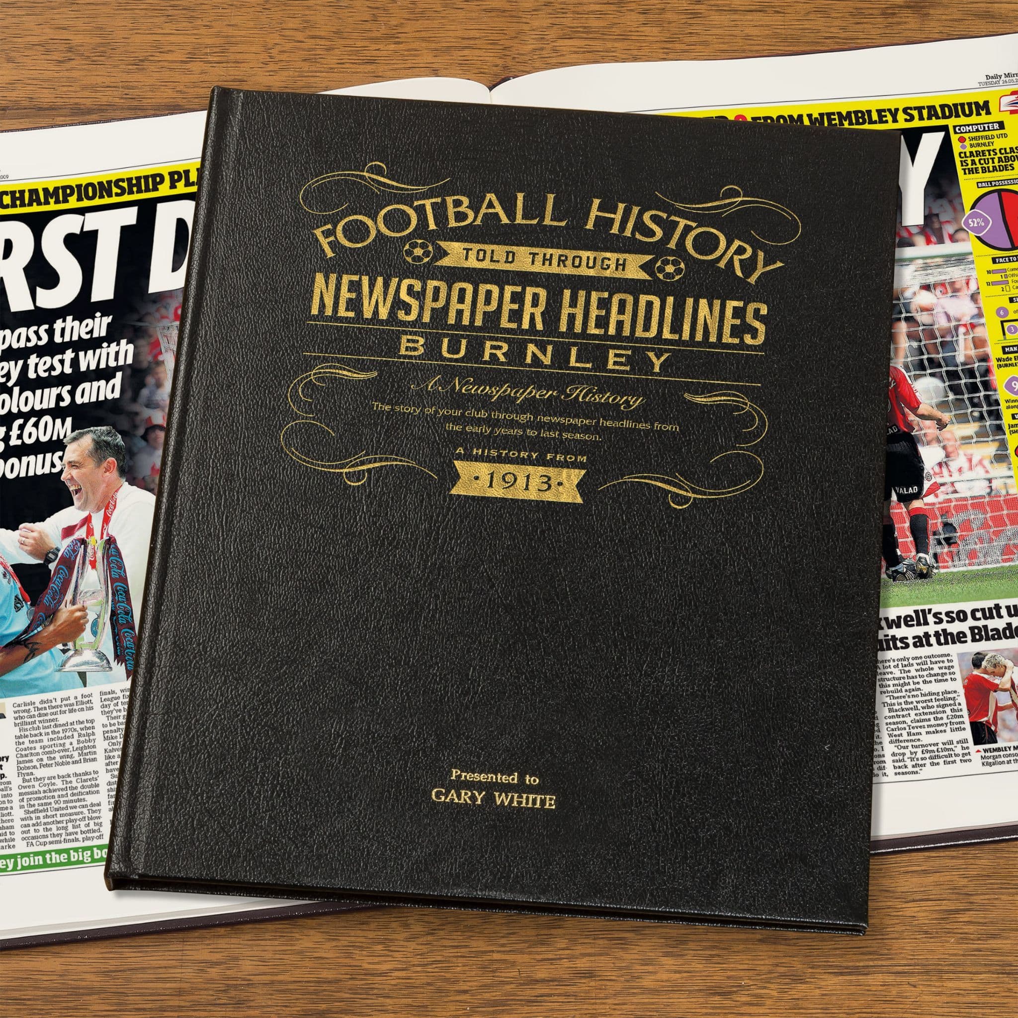 Personalised Football Books | Personalised gifts | Football Gifts