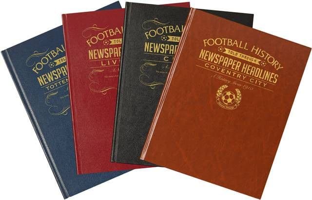 Personalised Football Books | Personalised gifts | Football Gifts