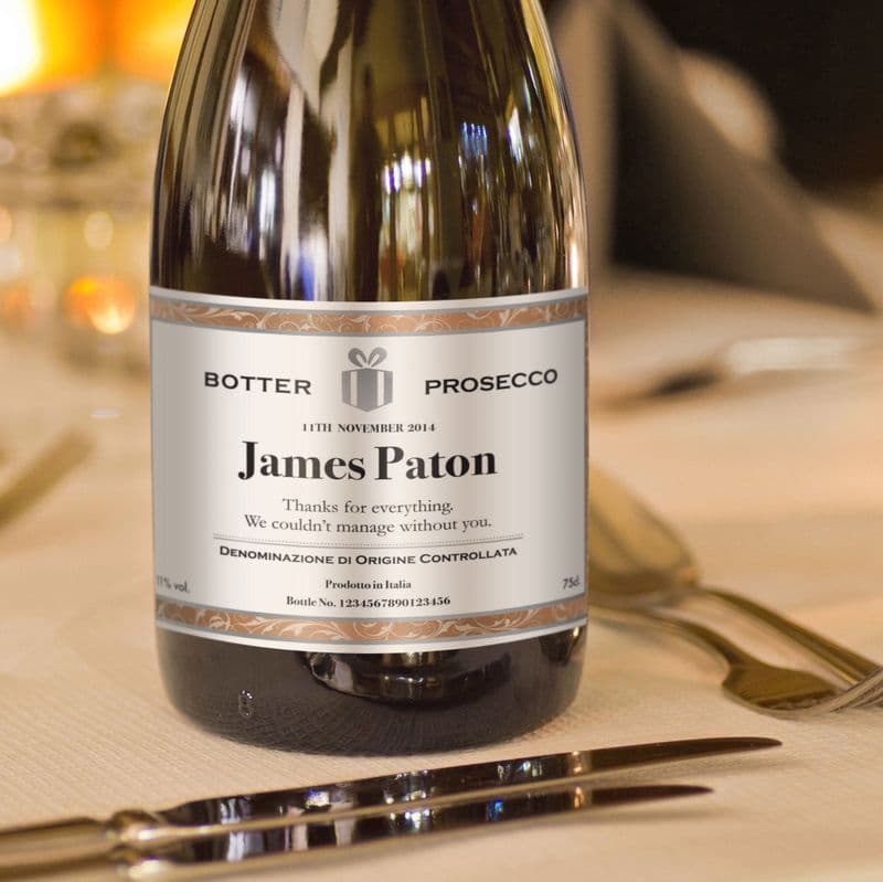 Personalised Prosecco | Personalised Alcohol | Unique gift ideas