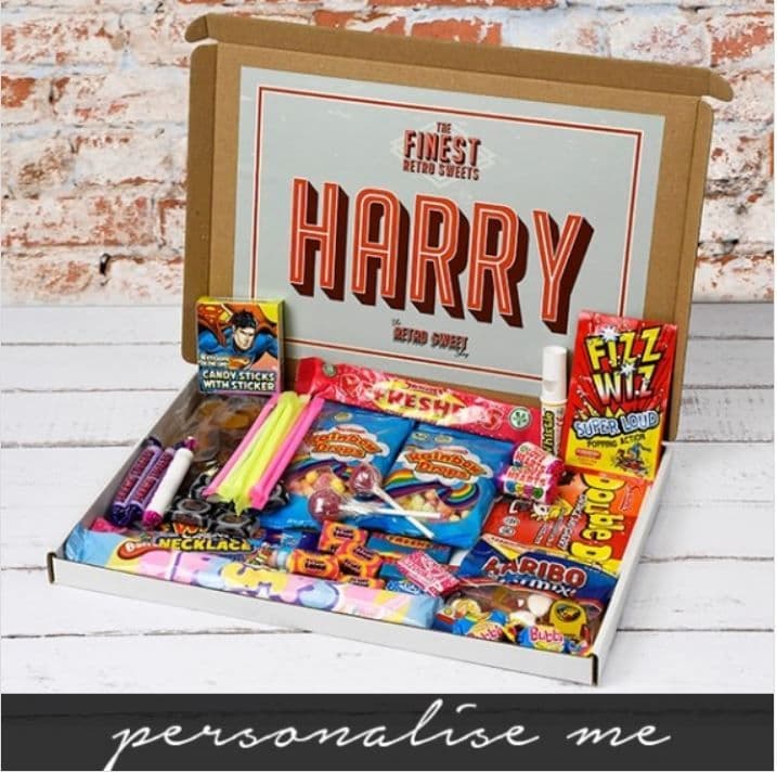 Personalised Sweet Mail Order Box | Letterbox gifts | unique gifts
