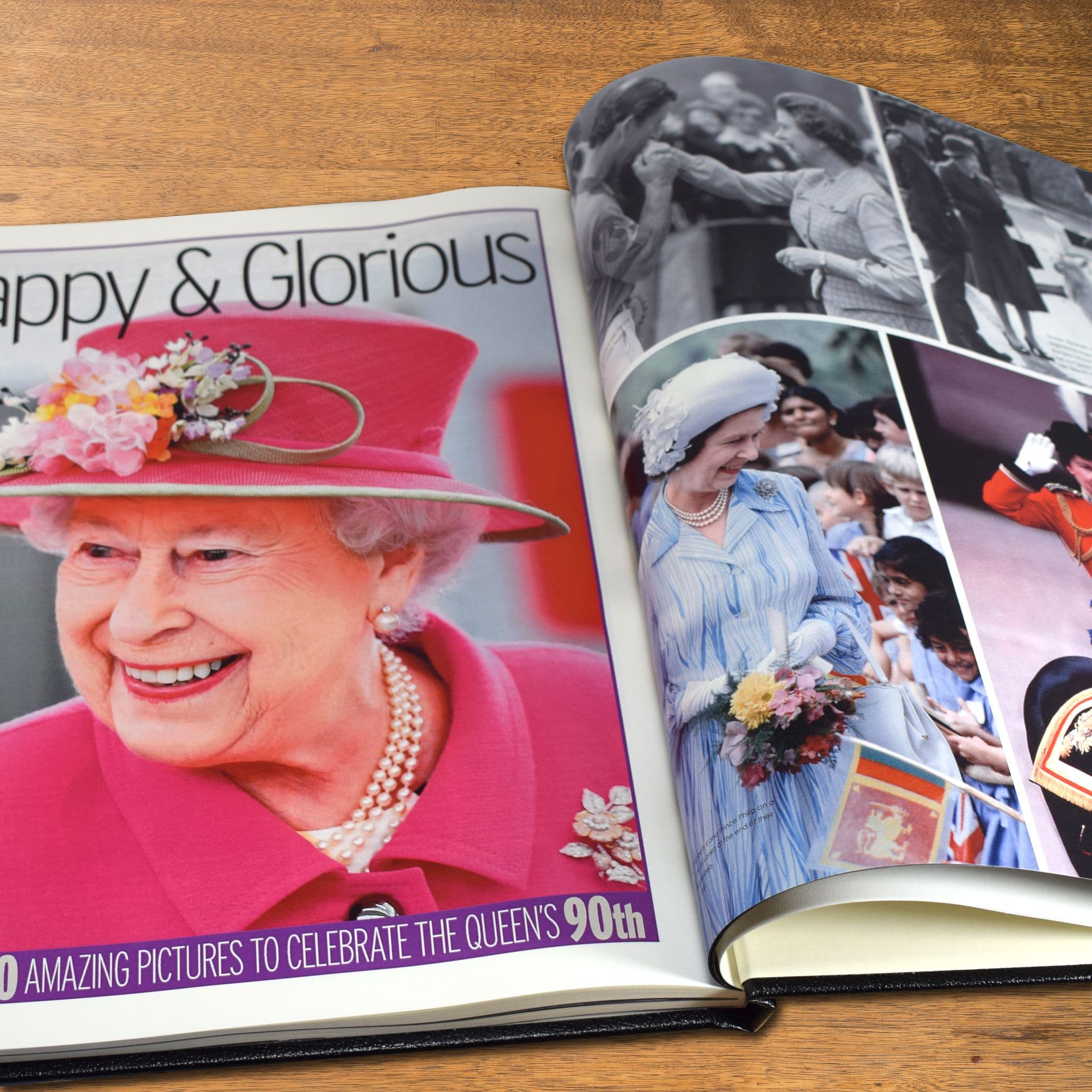 Queen Elizabeth II Pictorial Book |Personalised Gifts | QEII Book