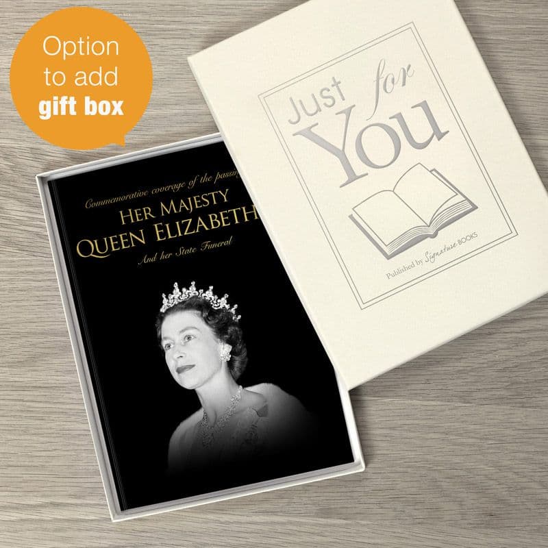 Queen Elizabeth II Memorial Book | QEII Books | Commemorative Books