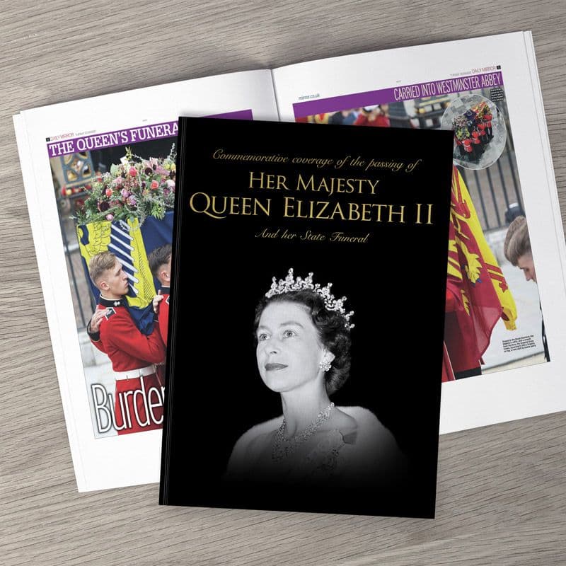 Queen Elizabeth II Memorial Book | QEII Books | Commemorative Books