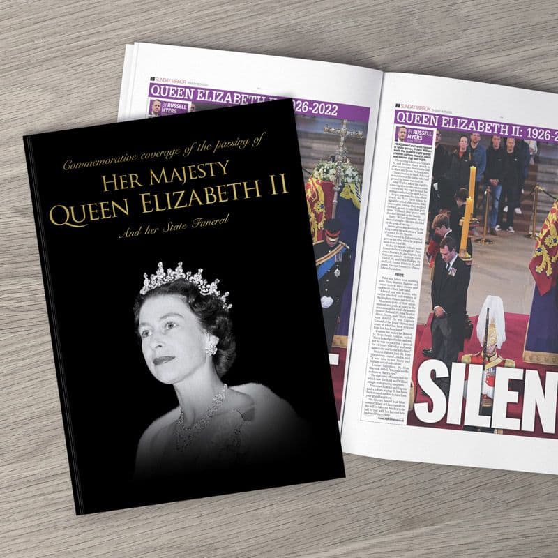 Queen Elizabeth II Memorial Book | QEII Books | Commemorative Books
