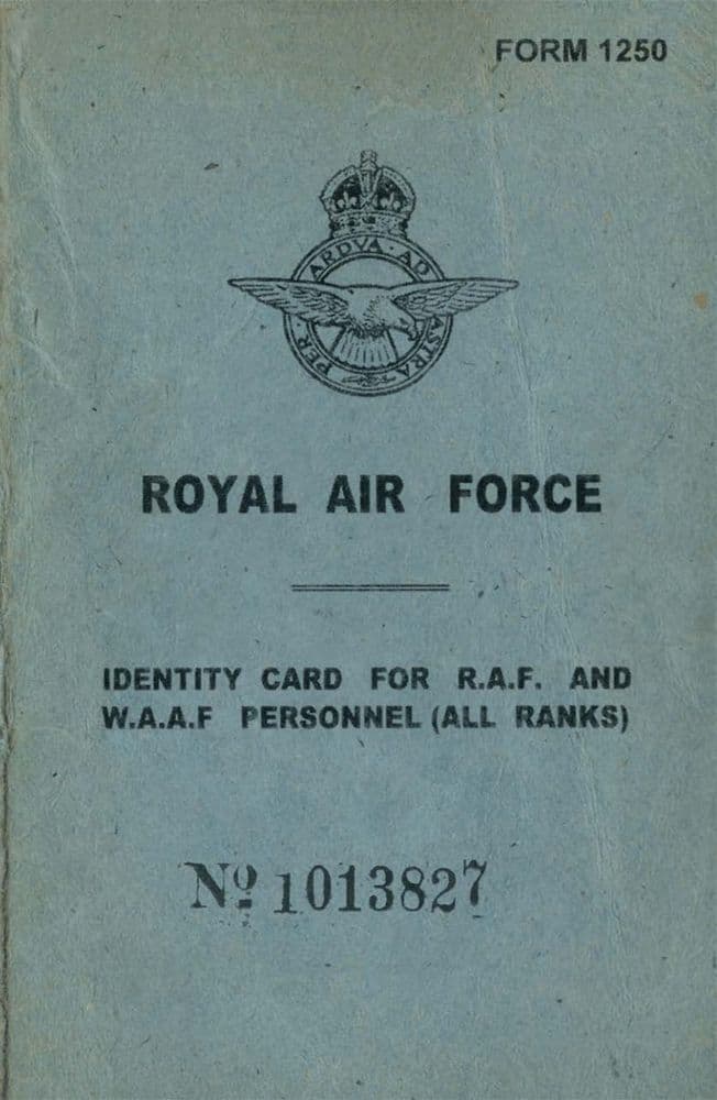 RAF - Identity Card | Educational Resources | WWII RAF