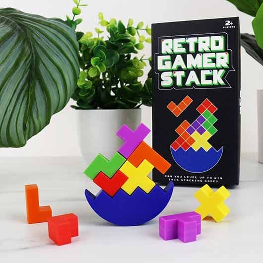 Retro Gamer Stacker | Family Games | Gifts For Gamers