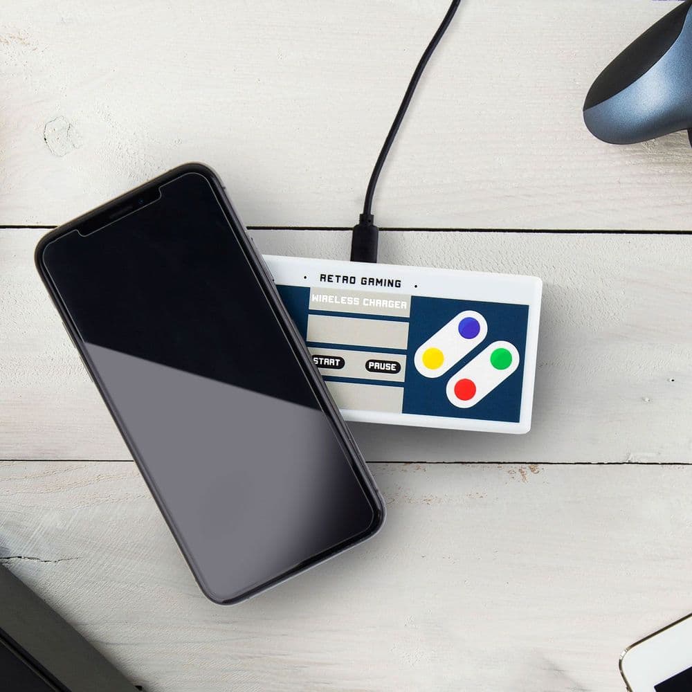 Retro Gamer Wireless Charger | Gifts for Gamers | Novelty Gifts