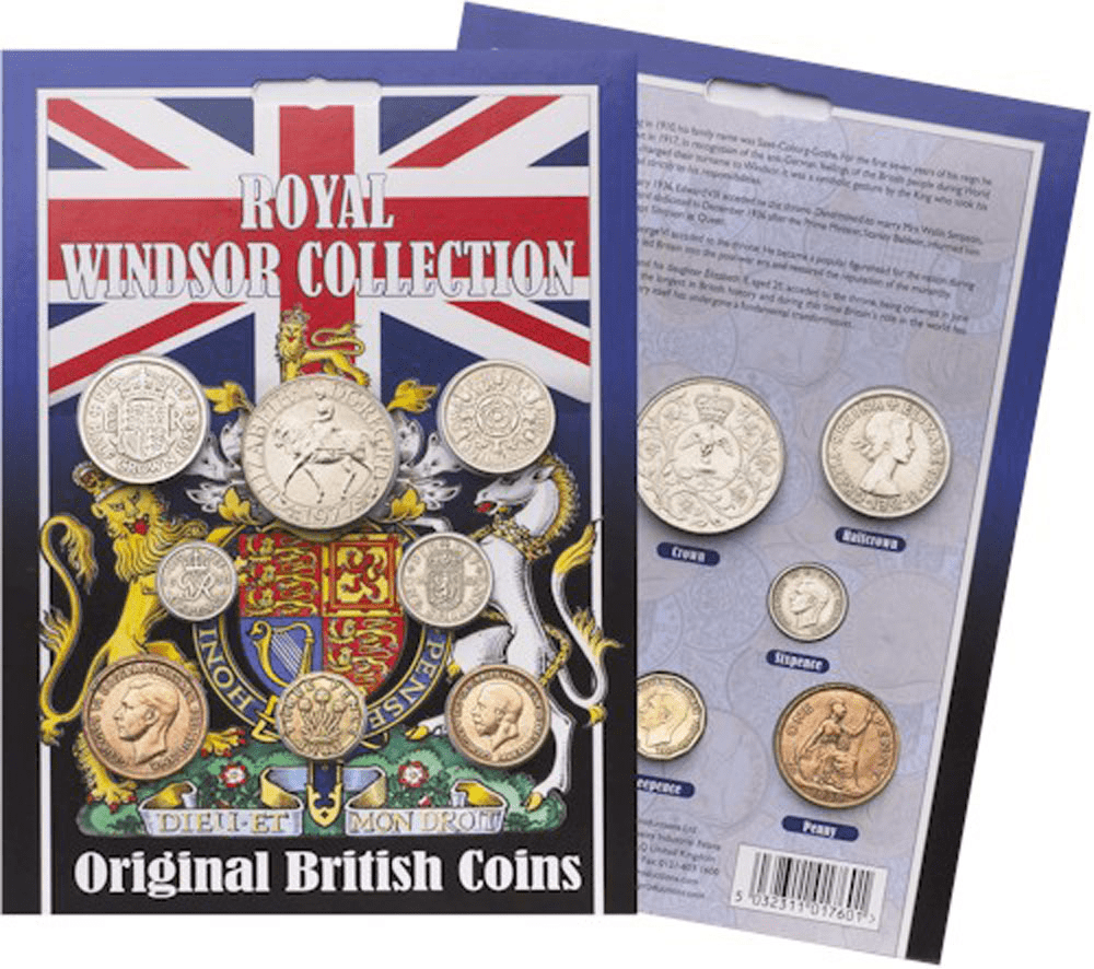 Royal Windsor Coin Pack | Coin Collections | Nostalgic Gift Idea