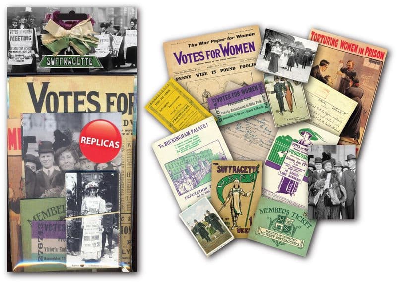 Suffragette Memorabilia Pack | Educational Resource | Suffragette History