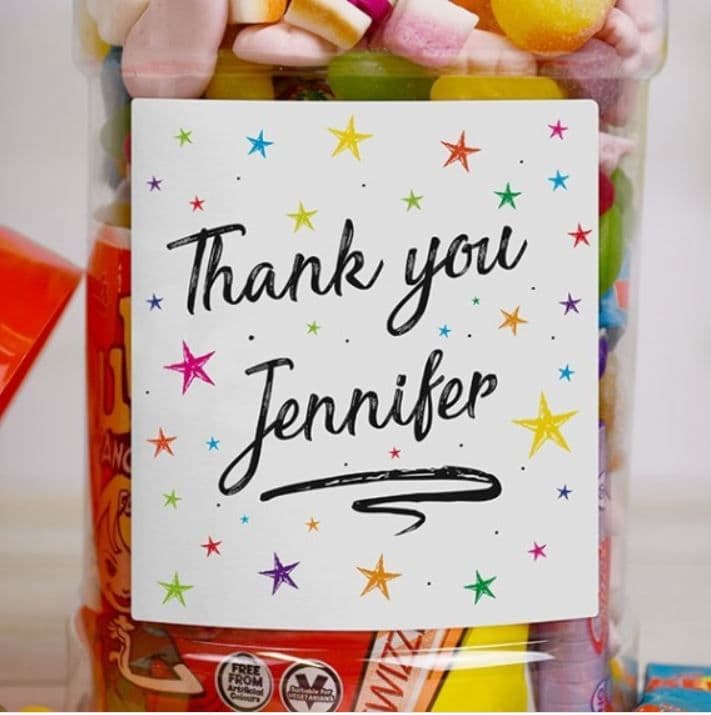 Thank You Sweet Jar | Gifts for Teachers | Thank You Gifts
