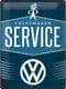 Volkswagen Service Wall Sign | VW collectables | Gifts for him