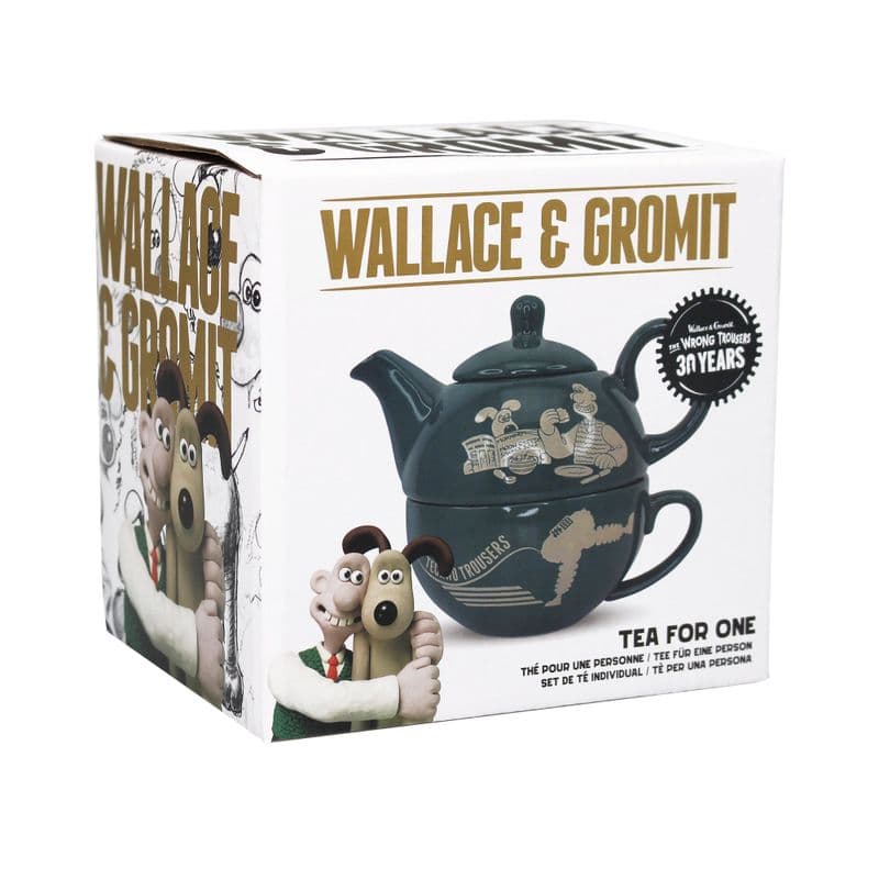 Wallace and Gromit Tea for One Teapot | Wallace and Gromit Gifts