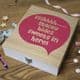 Wooden Retro Sweet Box | Unique Gift Ideas | Personalised Gift For Her