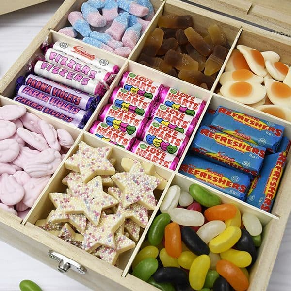Personalised Retro Sweet Box 'Super Dad' | Personalised Gifts | Fathers Day