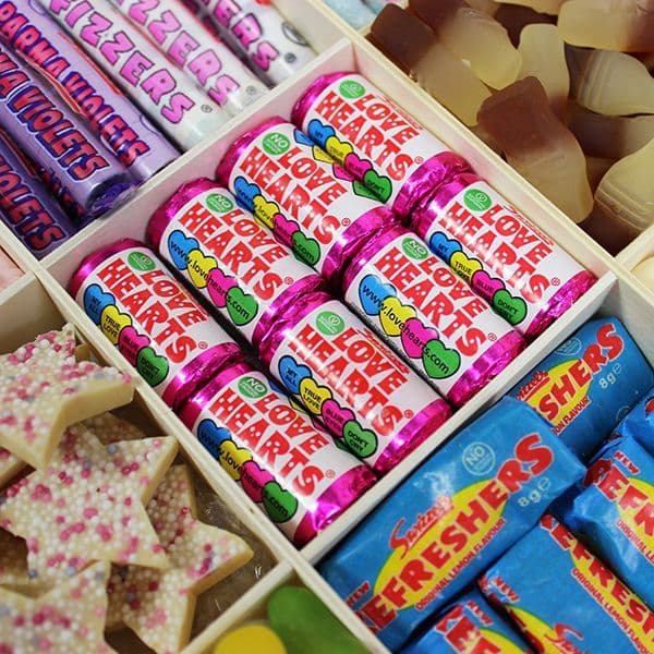 Wooden Retro Sweet Box | Unique Gift Idea | Personalised Gifts