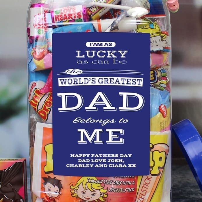 Personalised World's Greatest Dad Gift | Fathers Day Gift ...