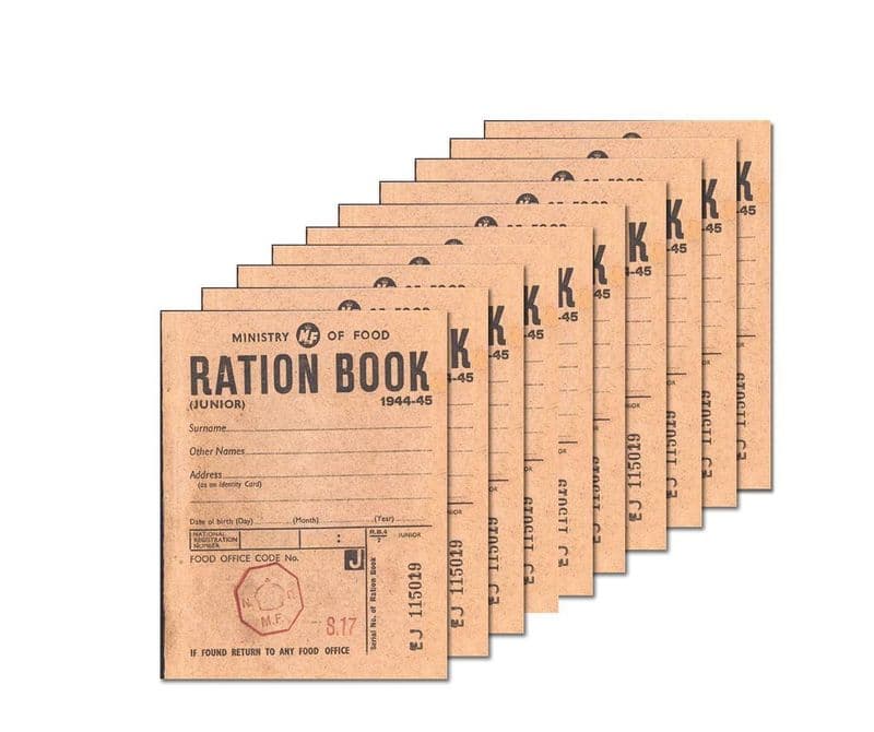 Replica Ration Book | Educational Resources | WWII Memorabilia