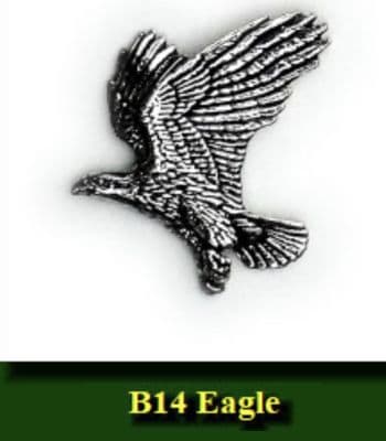 Eagle Pewter pin badge